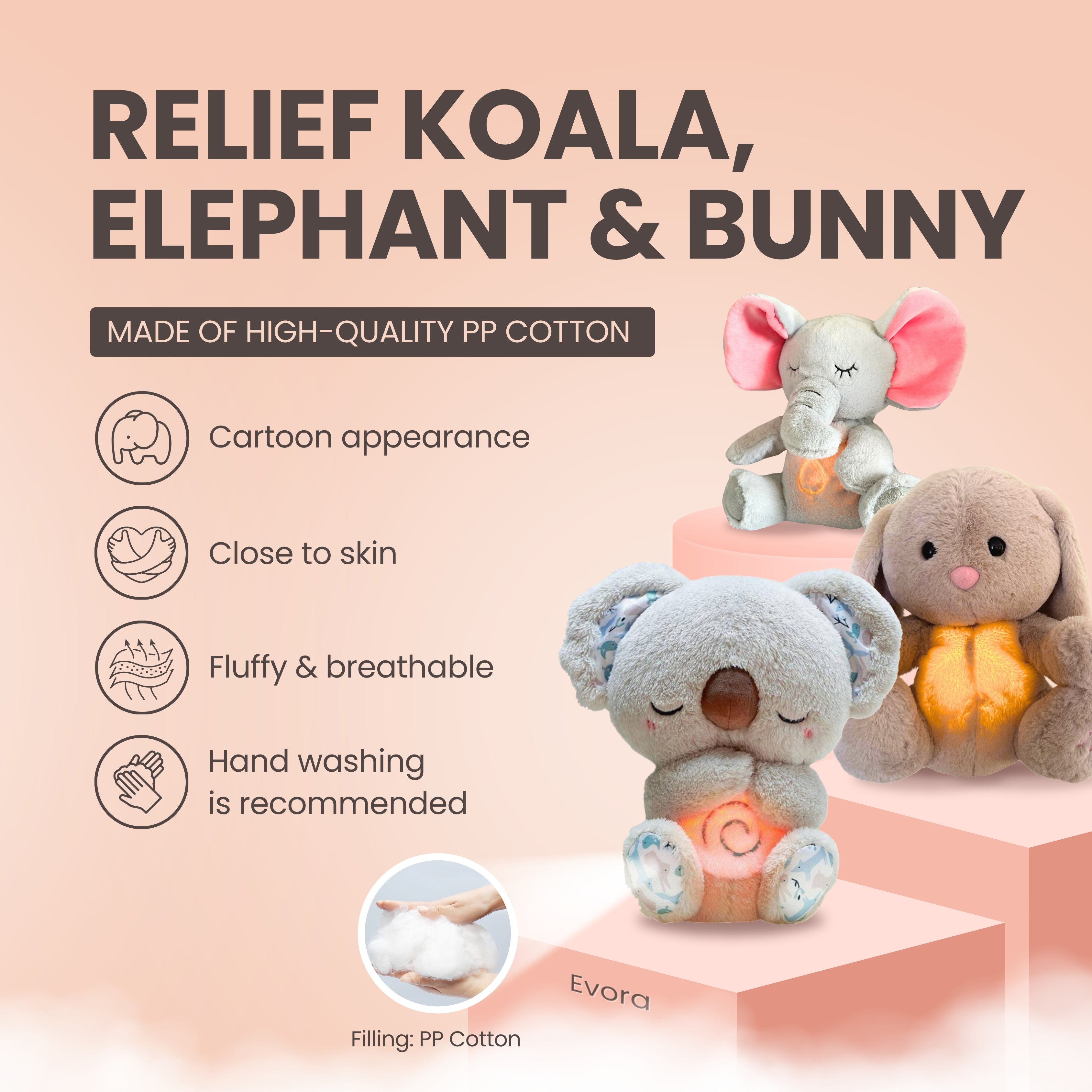 How these Evora Relief Animals™ relieved my restless nights